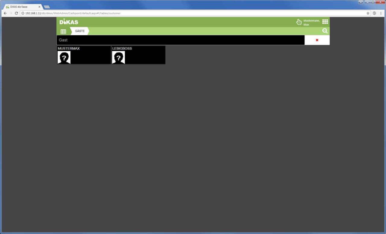 Verkaufsmodi umschalten » DiKAS Hilfe